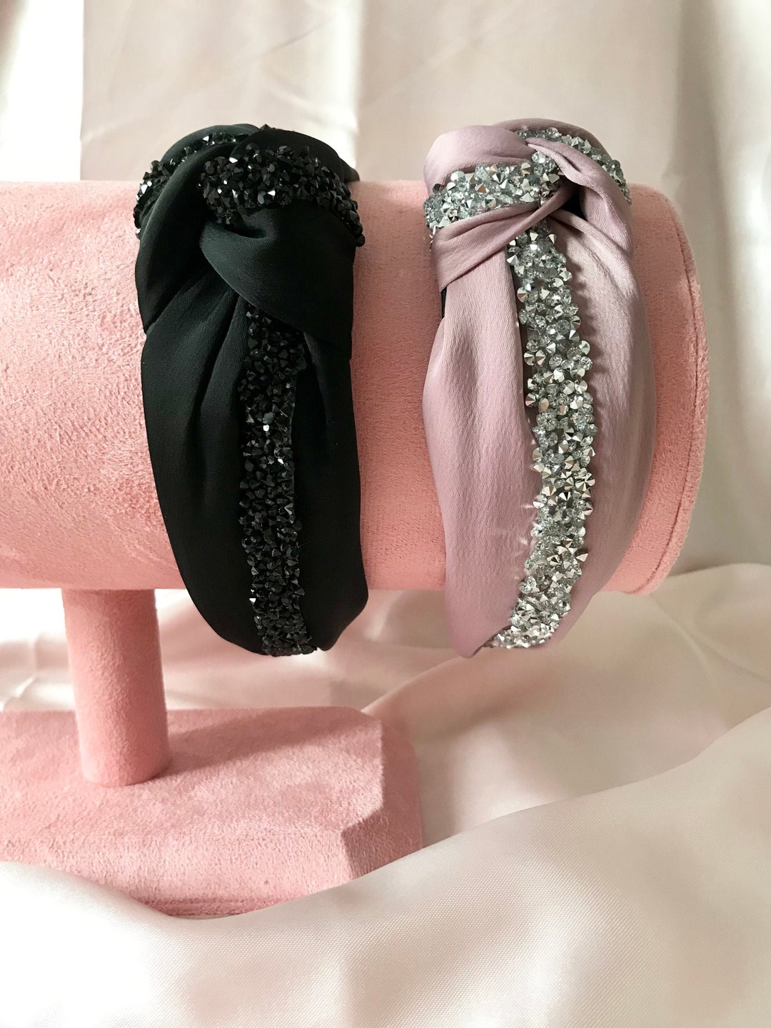 Glitz & Glam Rhinestone Headband - Flamingo Hair - Etsy