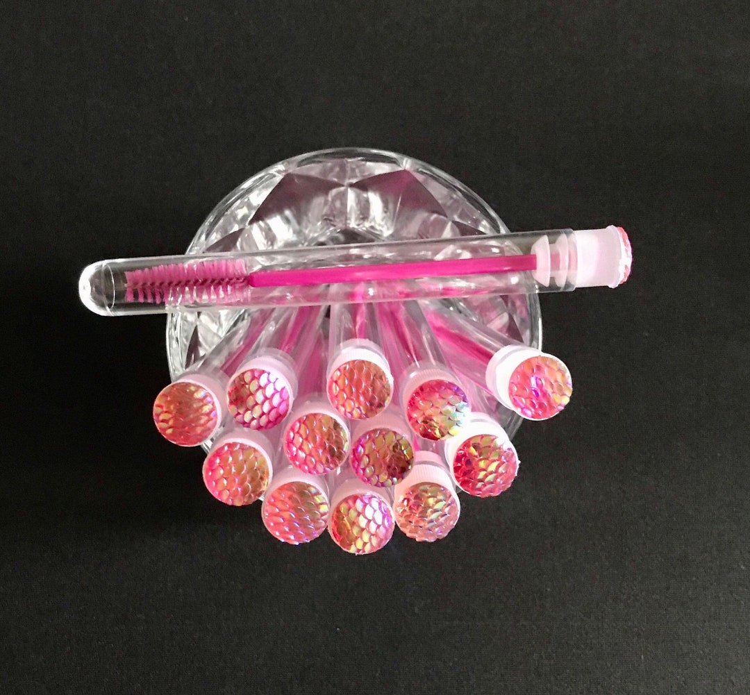 CLEARANCE: Mermaid Lash Wands / Brow Brush Travel Lash Spoolie With ...