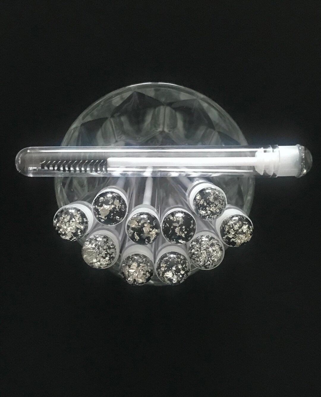 Black Ice Lash Extension Spoolie Brush - Disposable, Reusable Travel ...