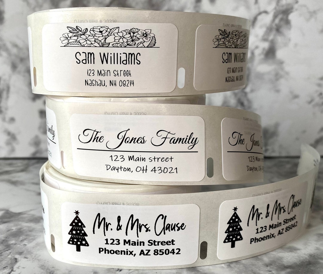 Personalized Return Address Labels – Custom Mailing Stickers for ...