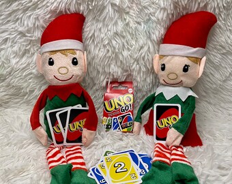 Elf on the Shelf Uno Printable - Etsy