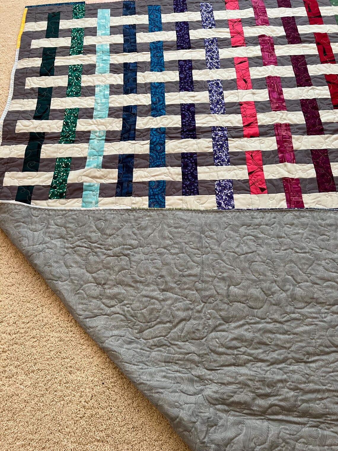 Handmade Quilt Weave It Pattern. 70.5" X 88" - Etsy