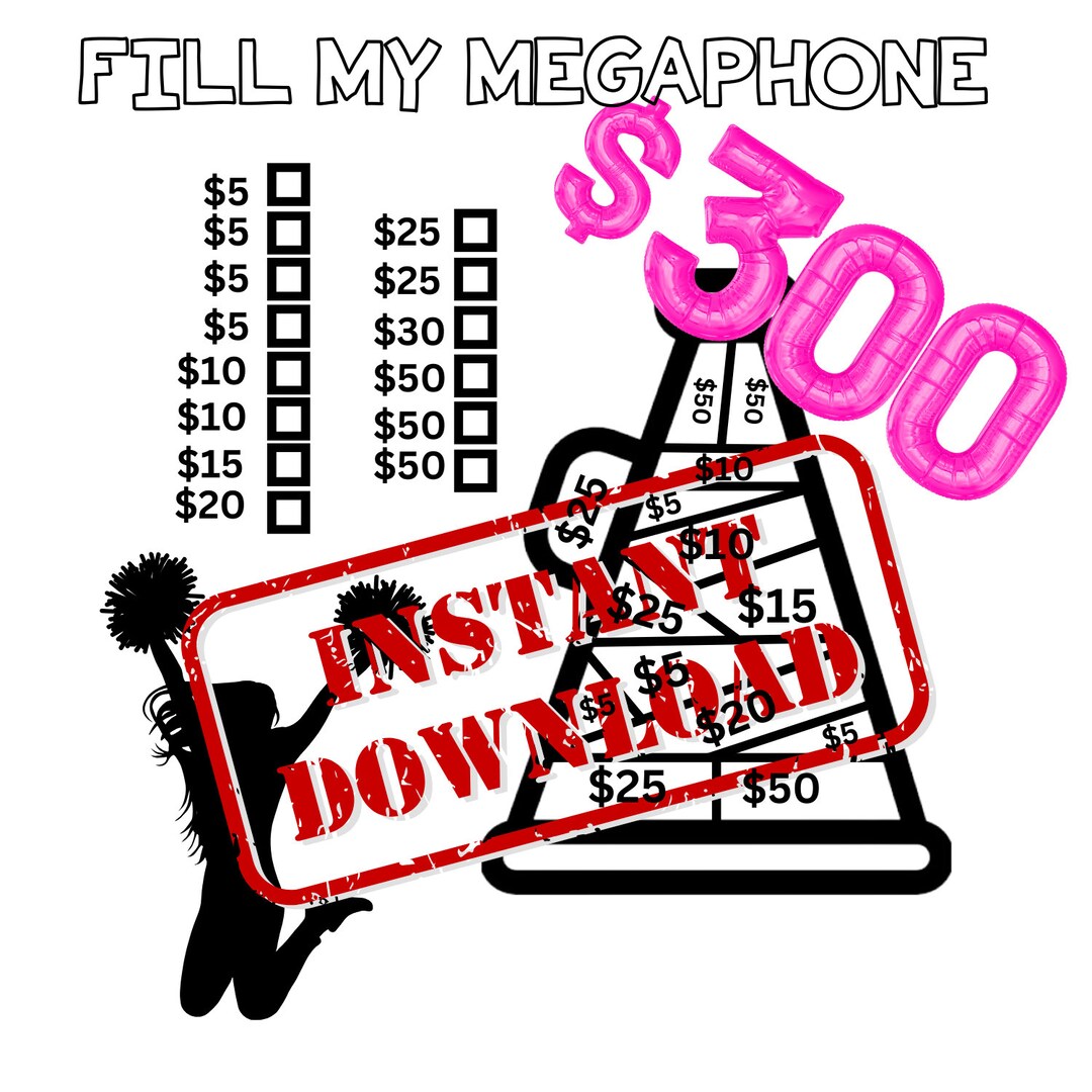 Fill My MEGAPHONE Fundraiser - Etsy
