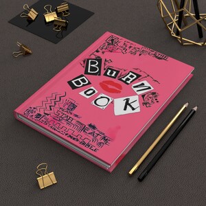 Fictional Burn Book Journal - Perfect for Fun Memories - Etsy