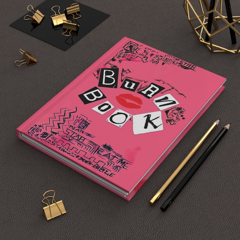 Fictional Burn Book Journal - Perfect for Fun Memories - Etsy