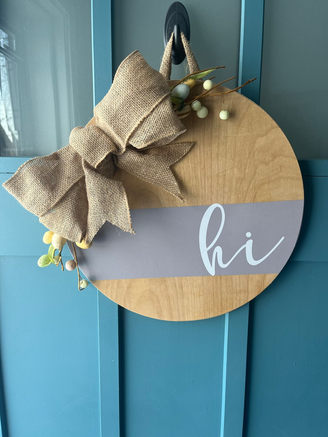 Spring Door Hanger - Etsy