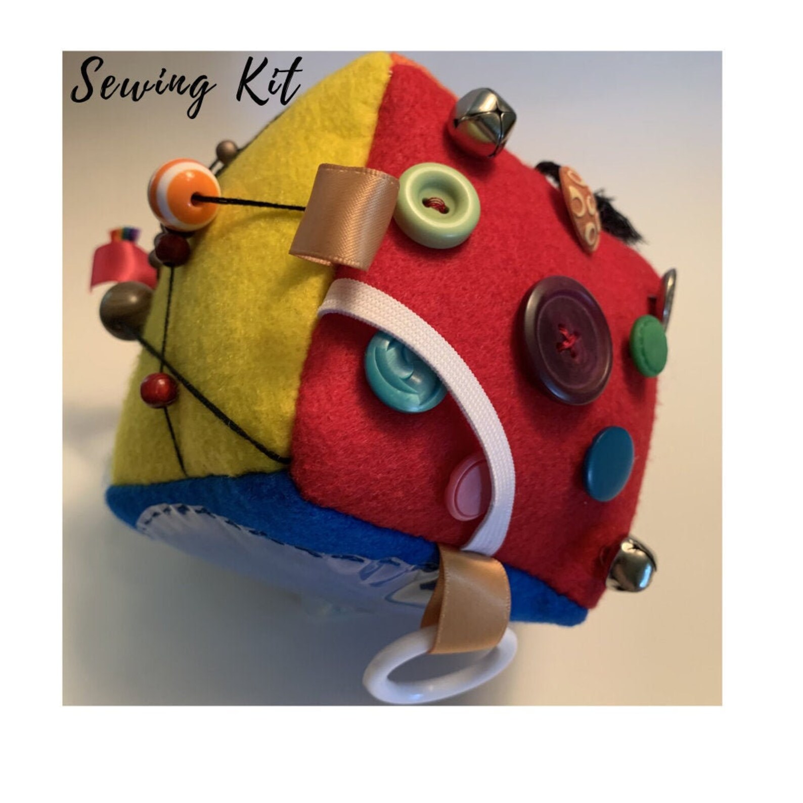 DIY Toddler Sensory Activity Cube Sewing Kit & Instructions - Etsy