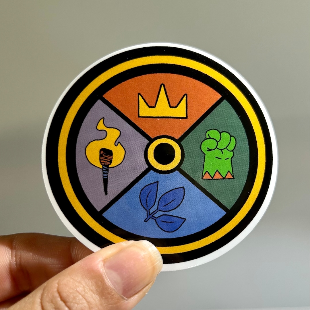 Root Board Game Faction Symbol Shield Sticker, Handmade Water Bottle ...