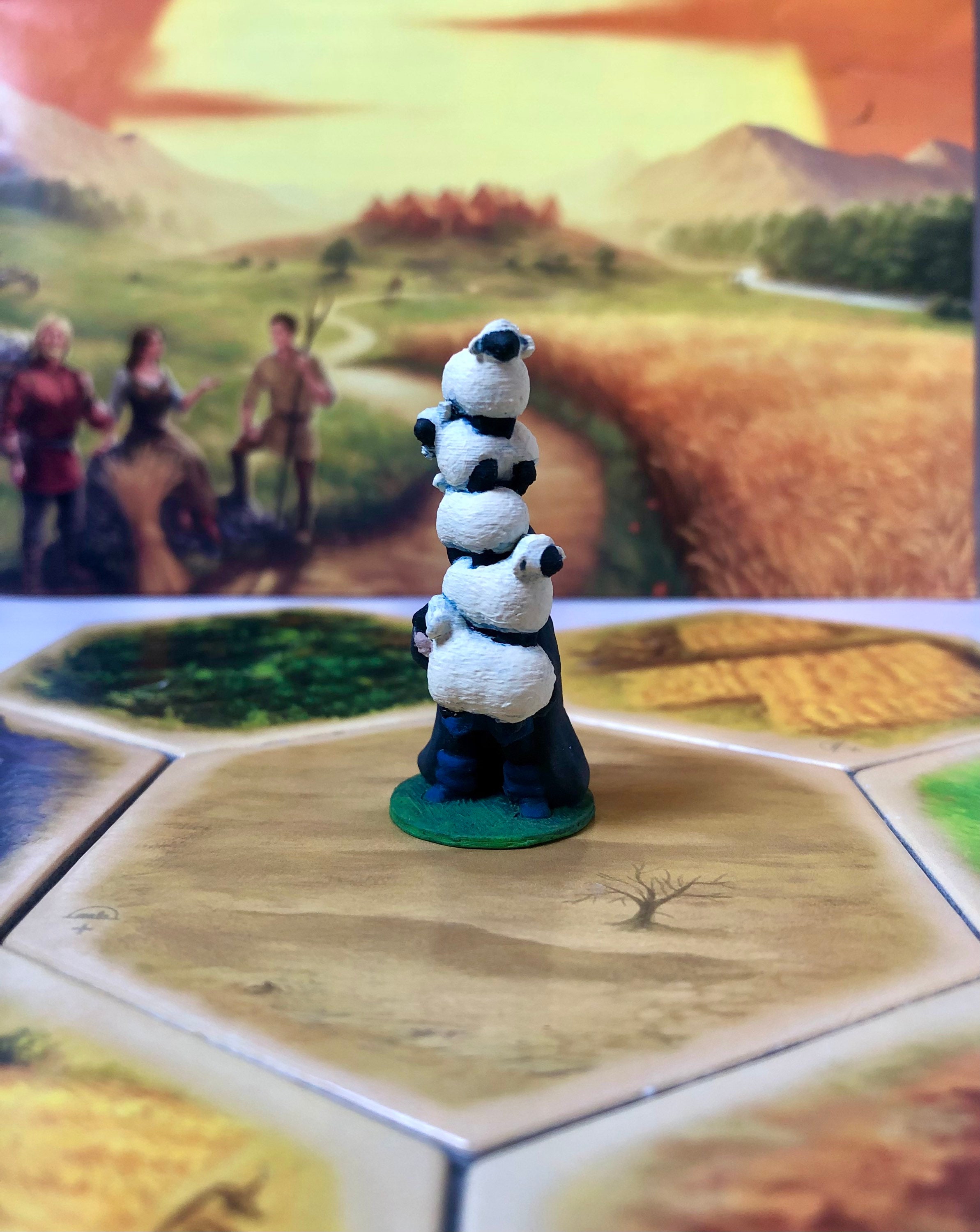 Catan Robber Game Piece Upgrade - Etsy