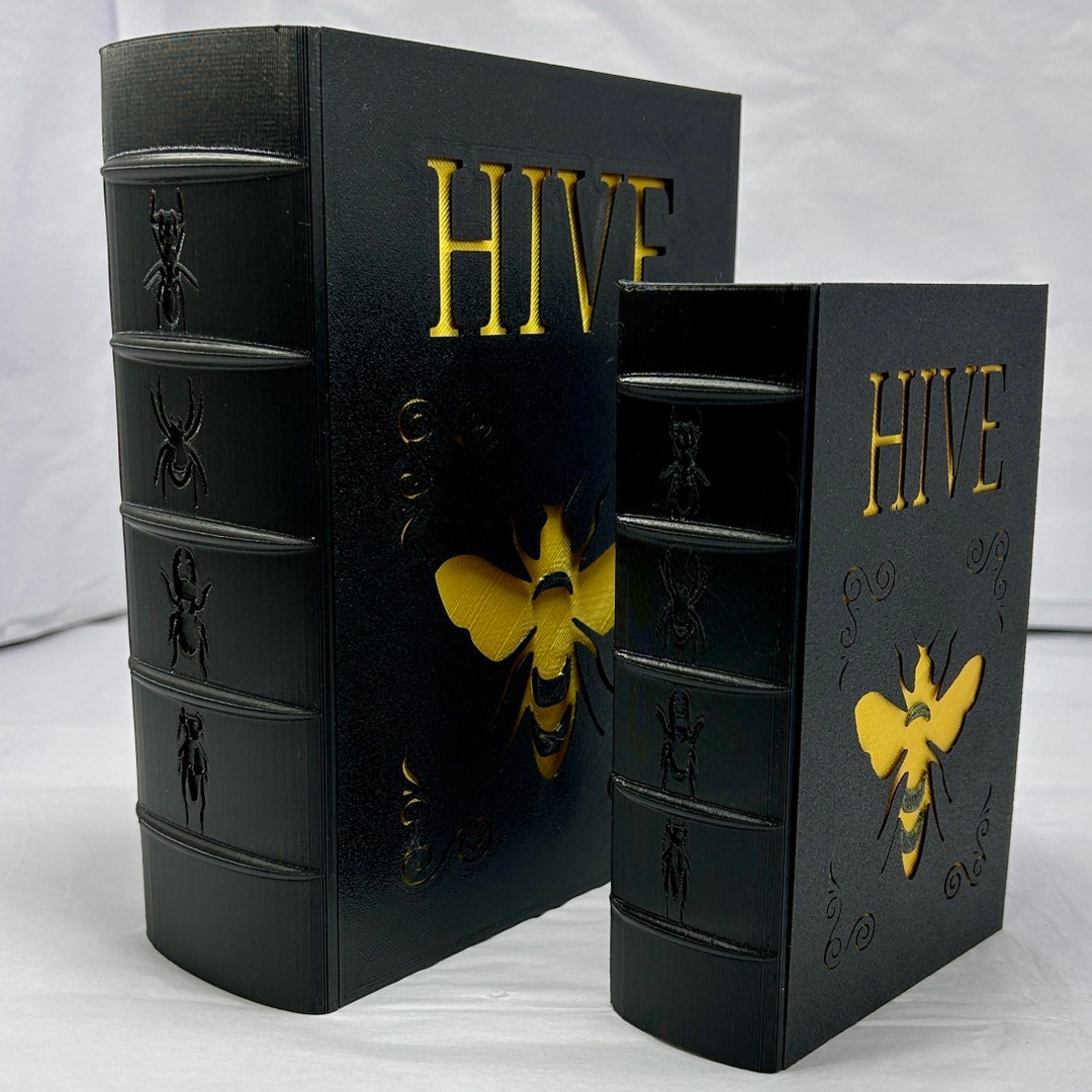 HIVE Game Decorative Book Box With Functional Lid and Insert - Etsy