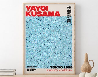 Yayoi Kusama Print, Digital Download, Yayoi Kusama Art Print, Yayoi ...