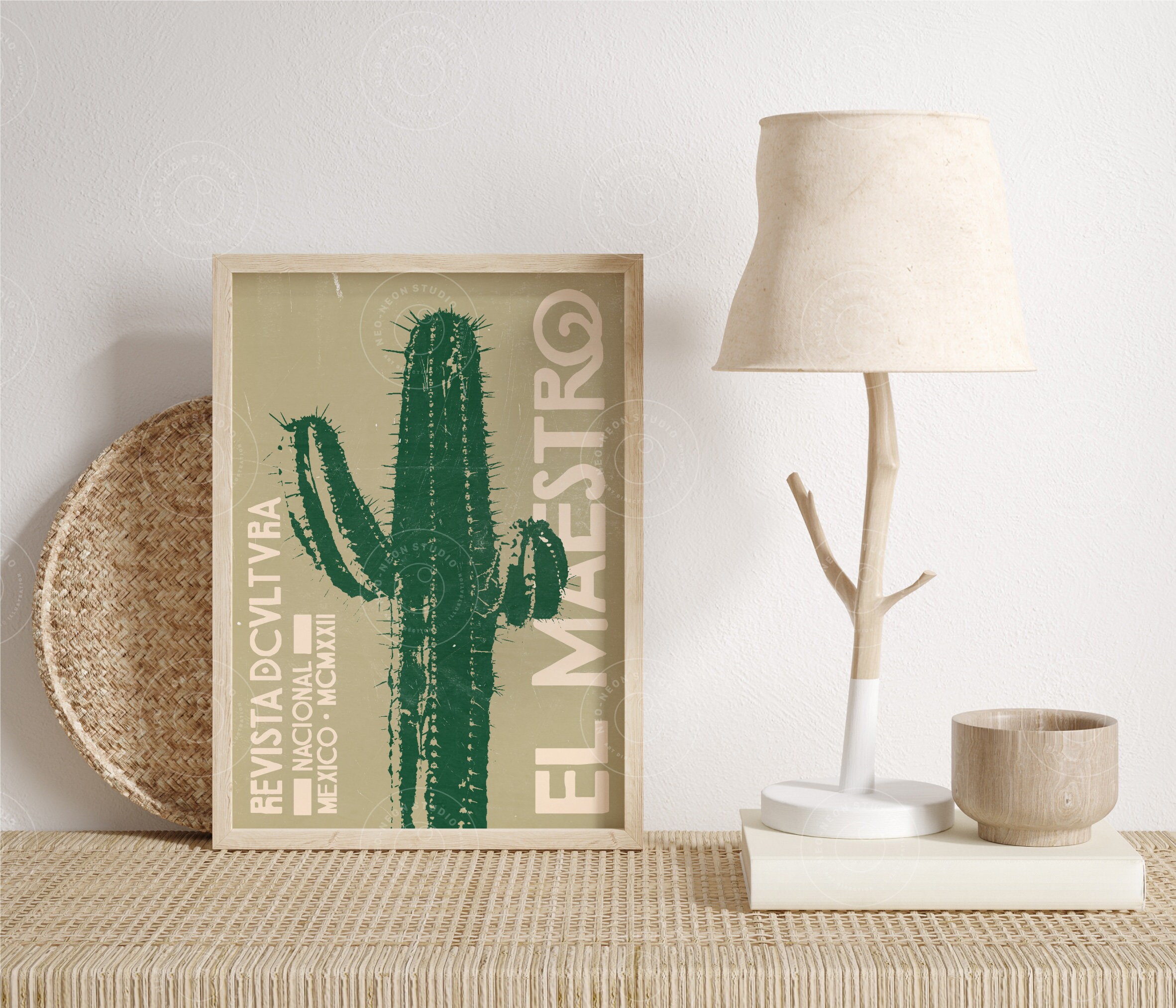 El Maestro Poster Mexican Vintage Art Print Mexican Poster - Etsy