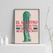 El Maestro Poster Mexican Vintage Art Print Mexican Poster - Etsy