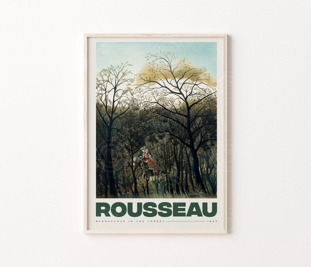 Henri Rousseau Print Henri Rousseau Poster Digital Download - Etsy