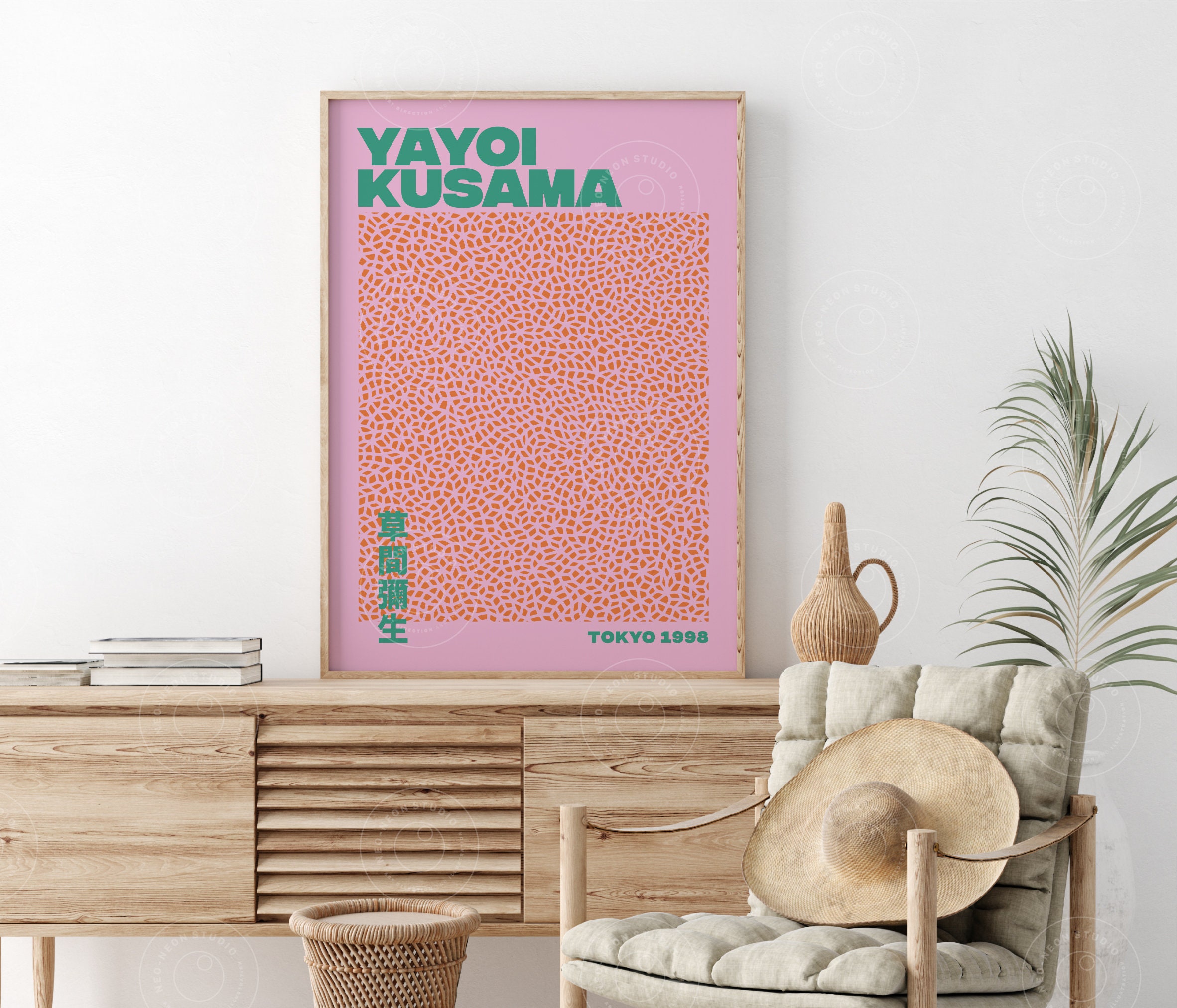 Yayoi Kusama Art Print Kusama Infinity Art Kusama Printable - Etsy