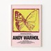 Andy Warhol Butterfly, Andy Warhol Poster, Andy Warhol Art Print ...