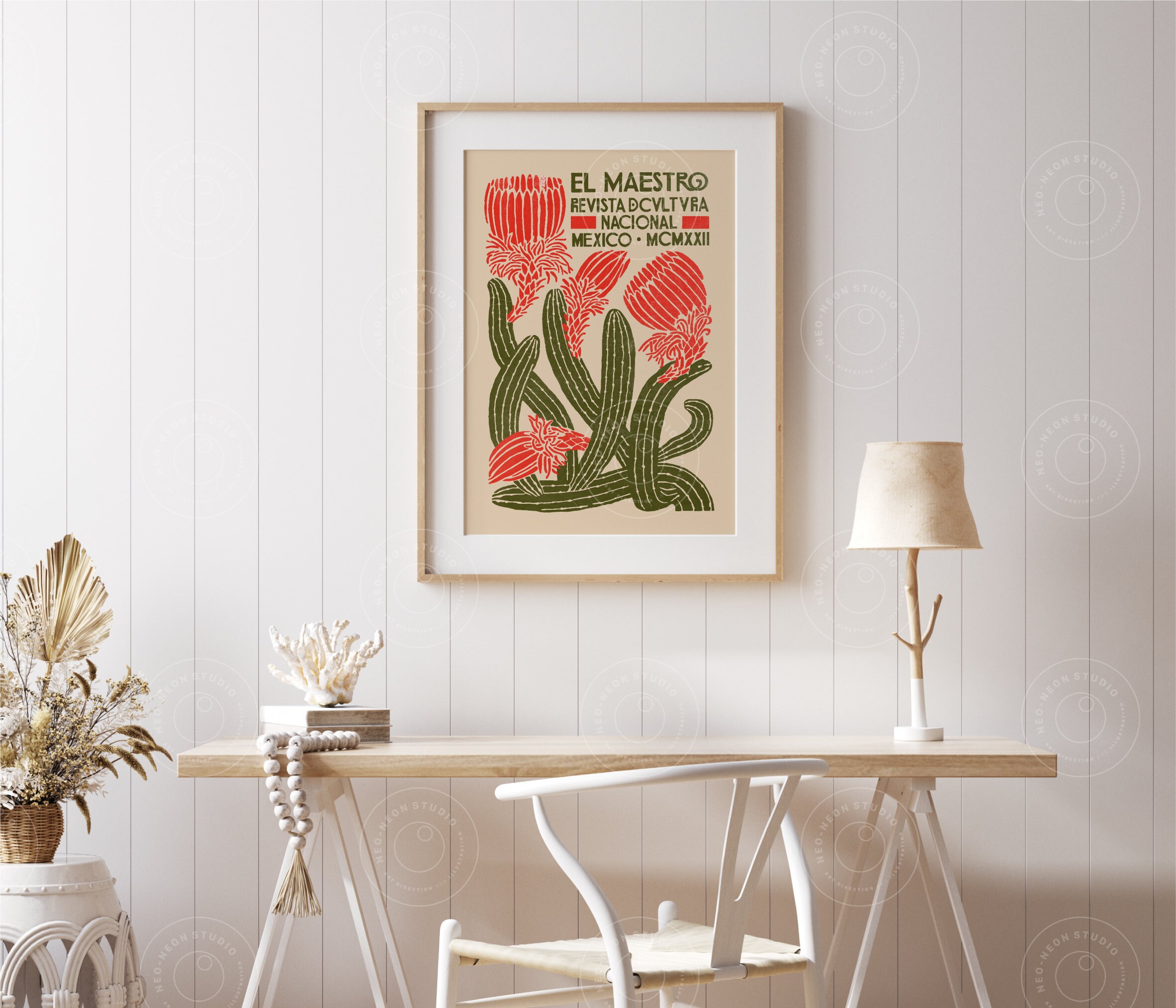 El Maestro Poster Mexican Vintage Art Print Mexican Poster - Etsy