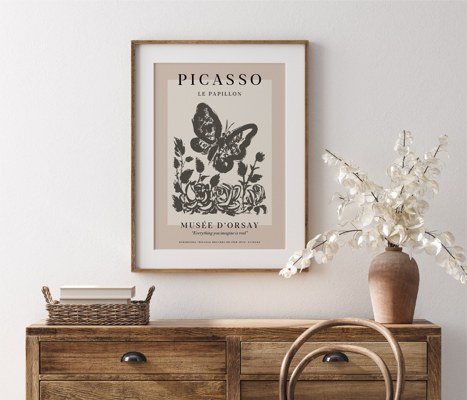 Picasso Butterfly Art Print Picasso Flower Picasso Animal | Etsy