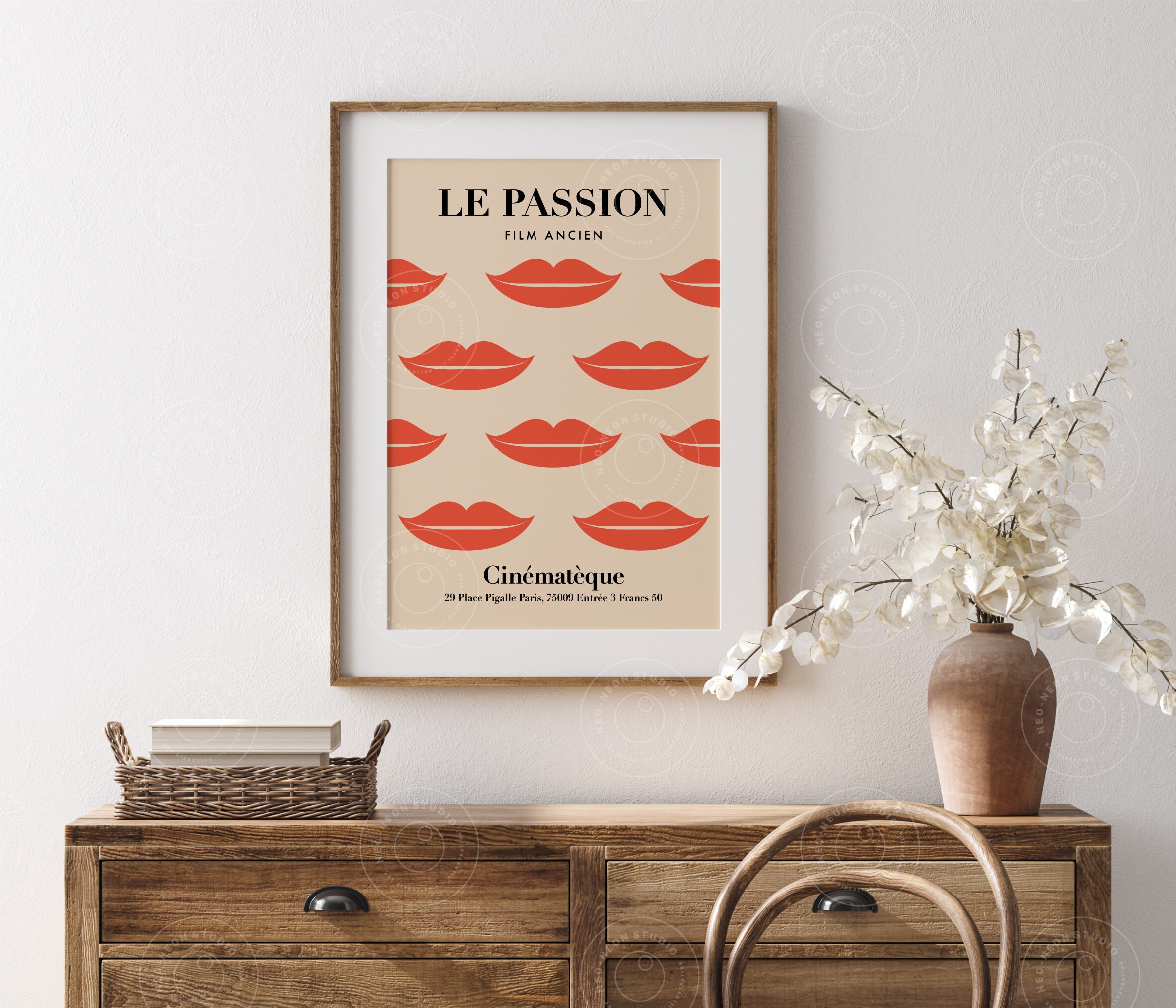 French Kiss Poster Digital Download Bouvard Film Print Etsy