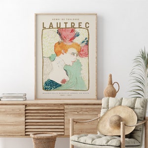 Henri De Toulouse Lautrec Art Print, Lautrec Poster, Lautrec Fine Art ...