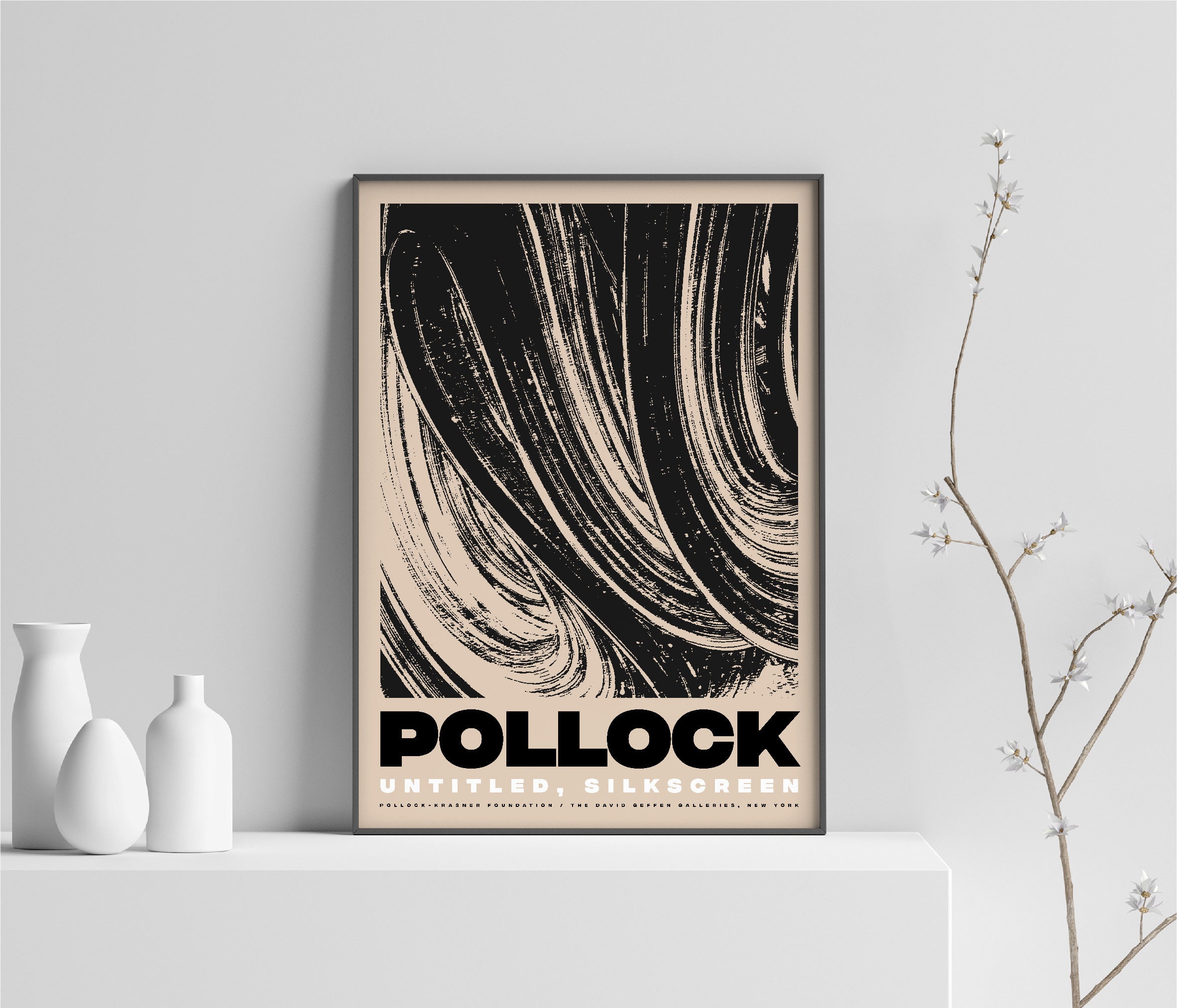 Jackson Pollock Print Pollock Poster Digital Download - Etsy