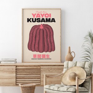 Kusama Printable Poster, Yayoi Kusama Art Print, Kusama Infinity Dots ...