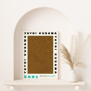 Yayoi Kusama Art Print, Digital Download, Yayoi Kusama Infinity Nets ...