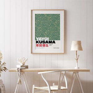 Yayoi Kusama Art Print, Yayoi Kusama Poster, Digital Download, Yayoi ...