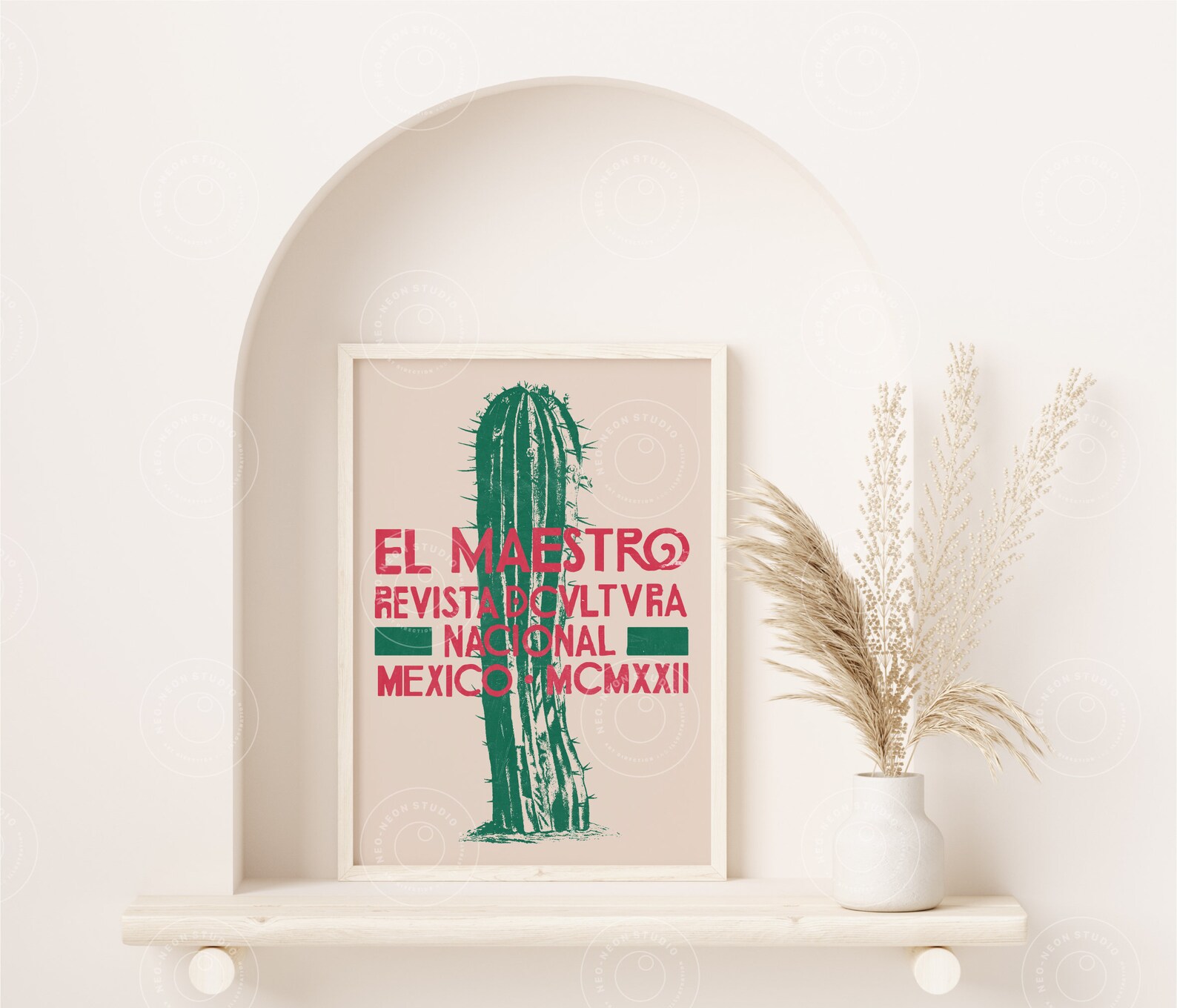 El Maestro Poster Mexican Vintage Art Print Mexican Poster | Etsy