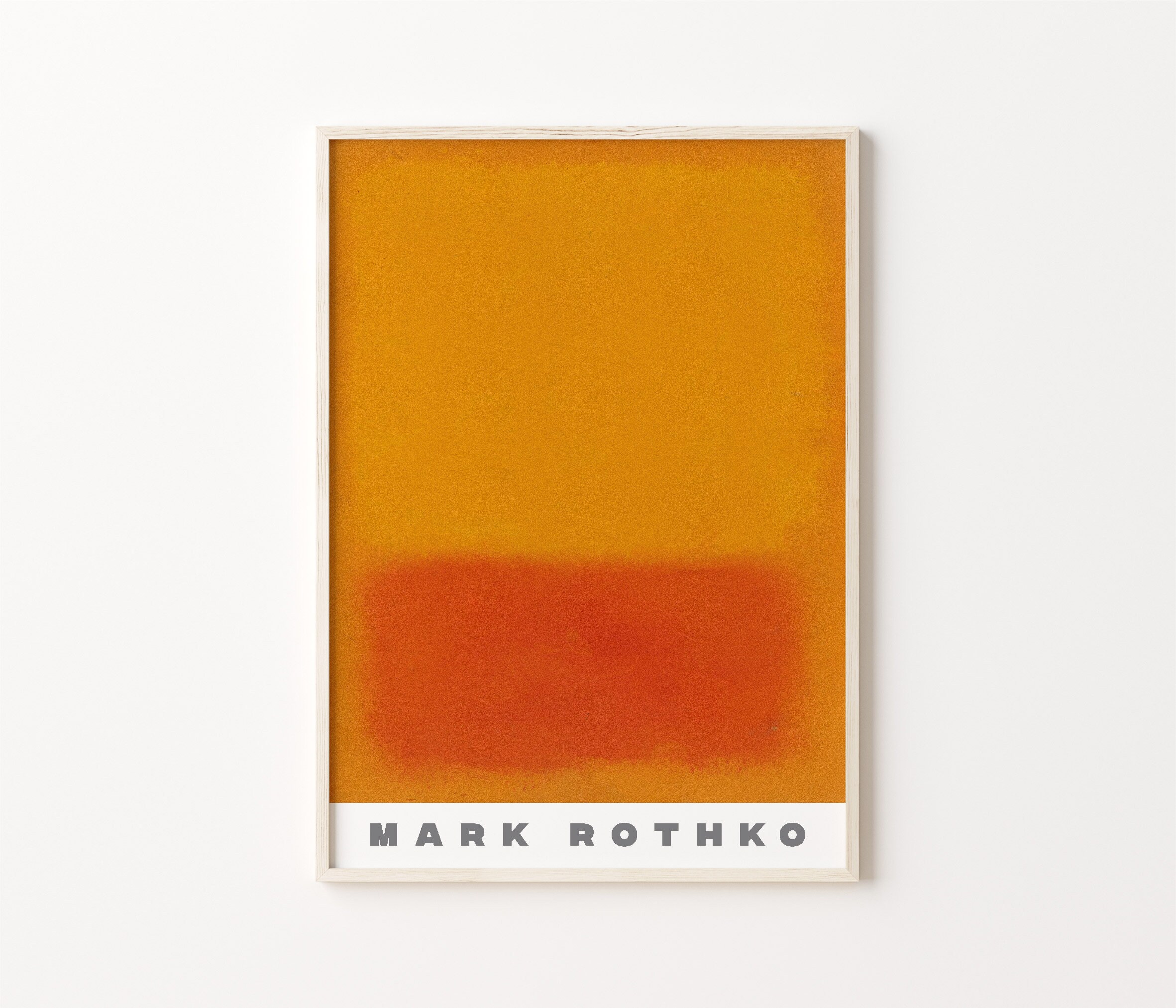 Mark Rothko Poster Mark Rothko Print Digital Download | Etsy