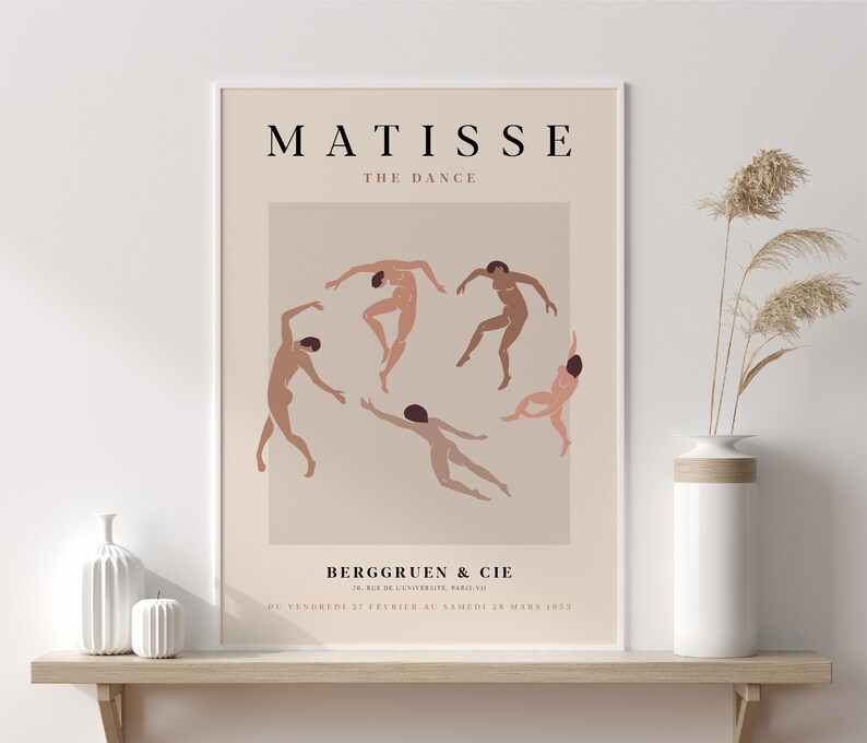 Matisse the Dance Poster Digital Download Henri Matisse | Etsy
