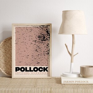 Jackson Pollock Print, Pollock Poster, Digital Download, Jackson ...