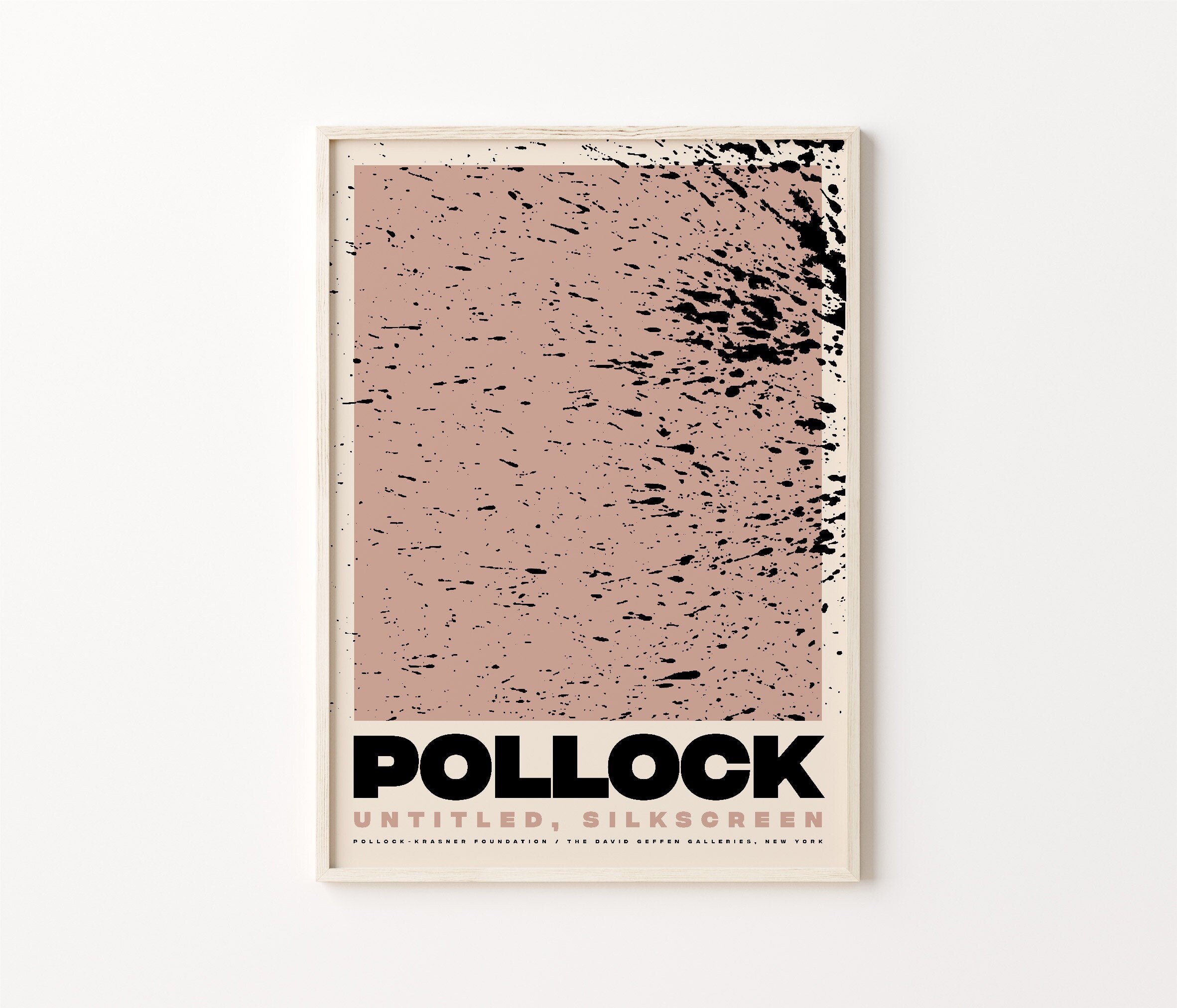 Jackson Pollock Print Pollock Poster Digital Download | Etsy