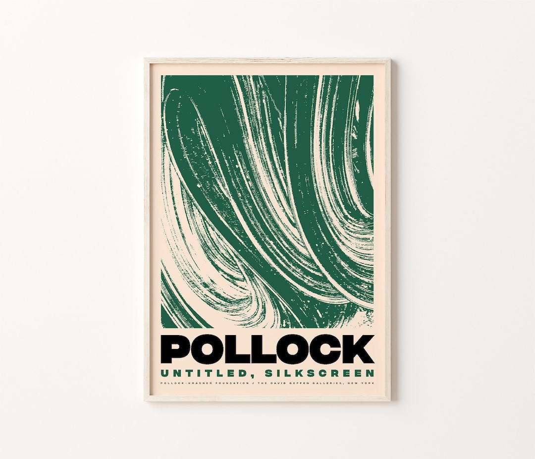 Pollock Poster, Jackson Pollock Print, Digital Download, Jackson ...