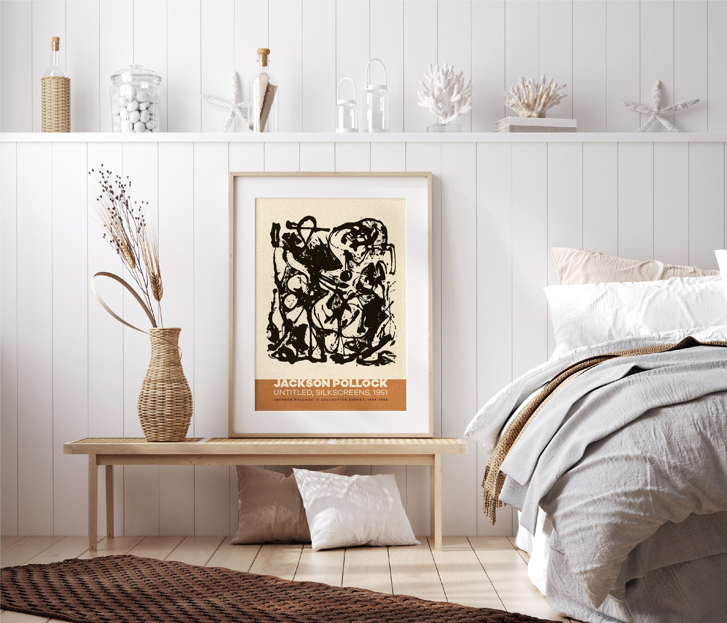 Jackson Pollock Print Art Custom Color Poster Jackson - Etsy Australia