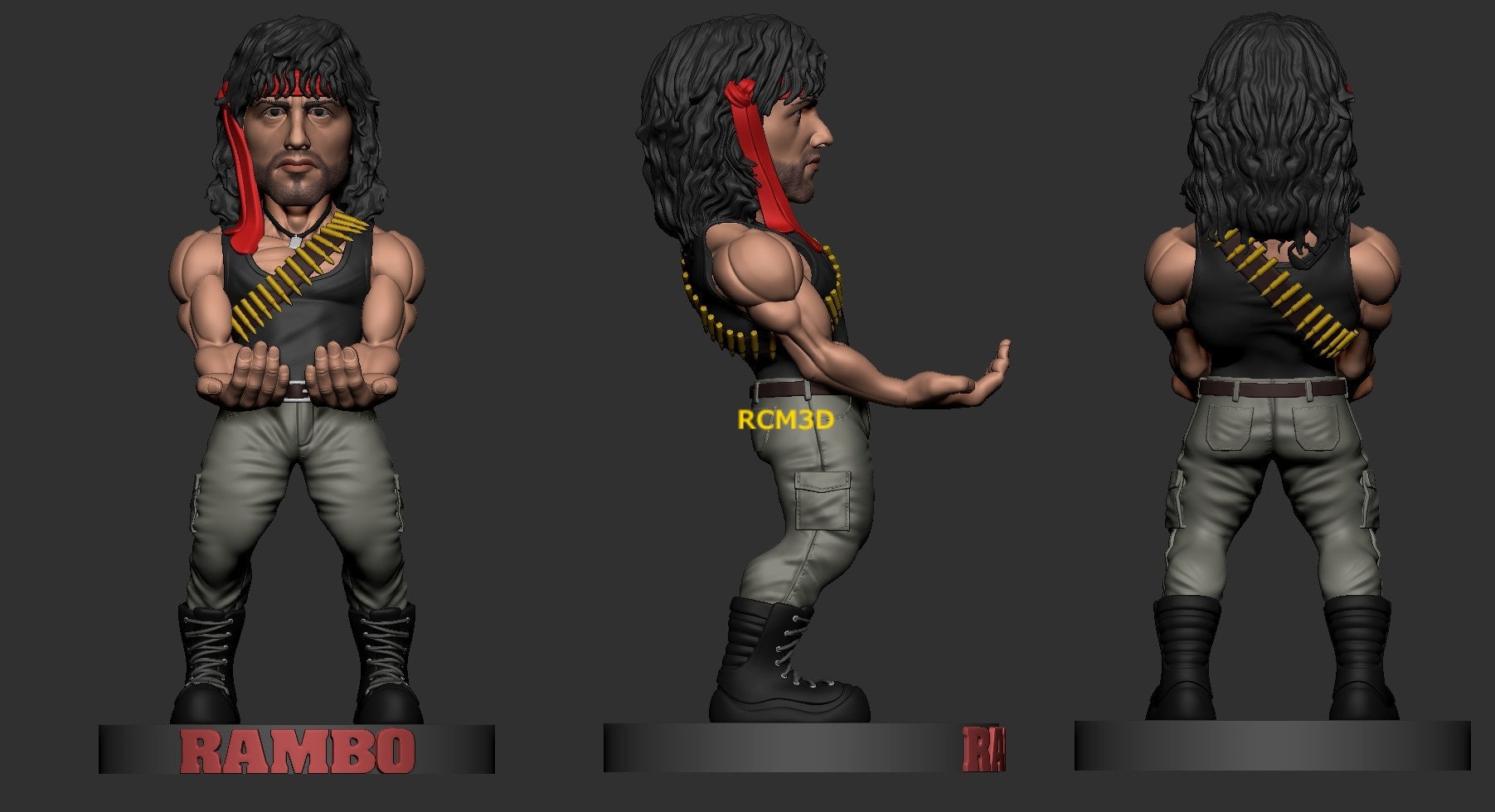 Rambo and Rambo COD Warzone Joystick Holder - Etsy