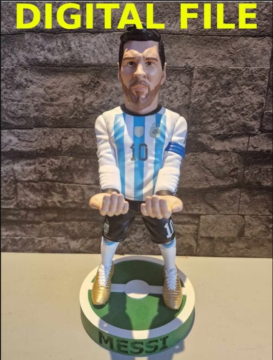 Messi Joystick Holder - Etsy