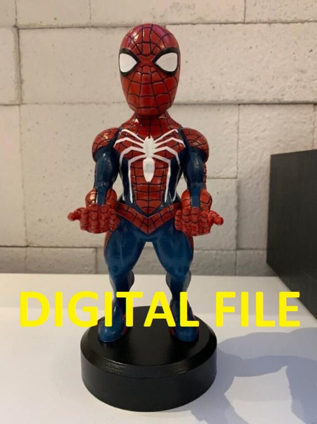 Spiderman Cellphone and Joystick Holder - Etsy