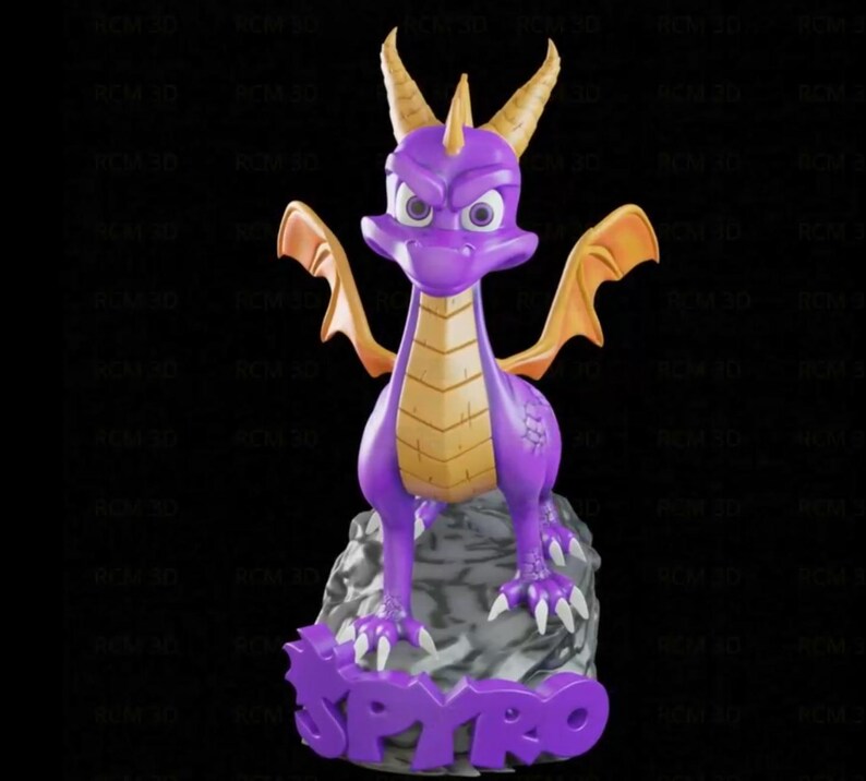 Spyro Statue - Etsy