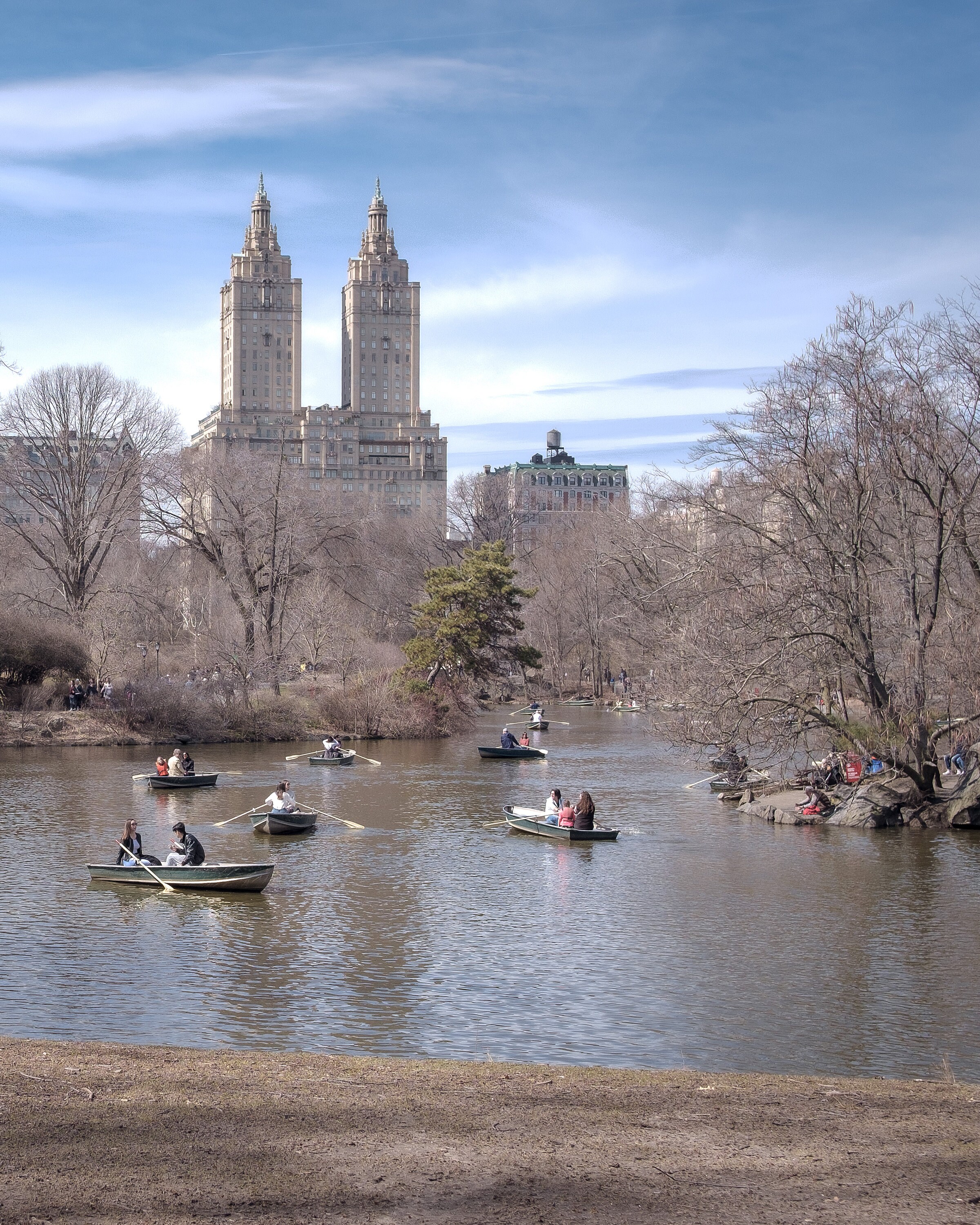 Spring Boats in Central Park. Photographic print from Lazzeri | Etsy