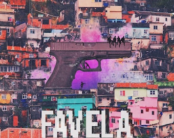 Favela Poster - Etsy