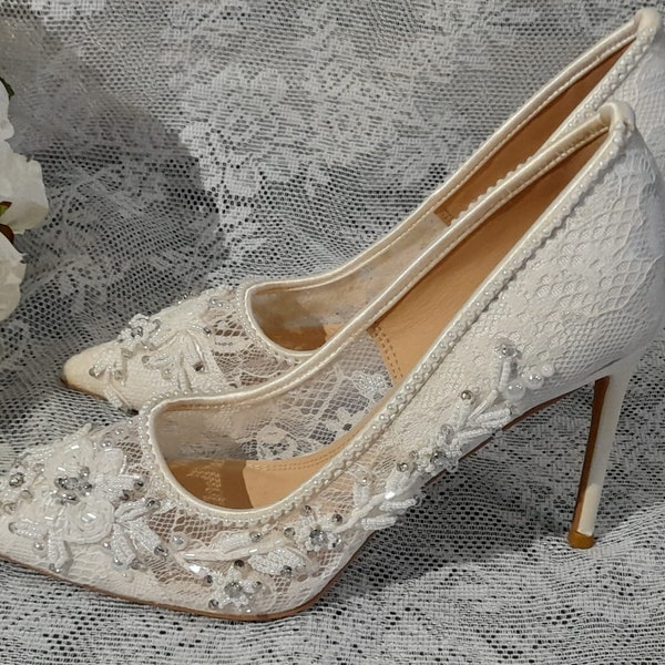 Sparkly Bridal Shoes - Etsy