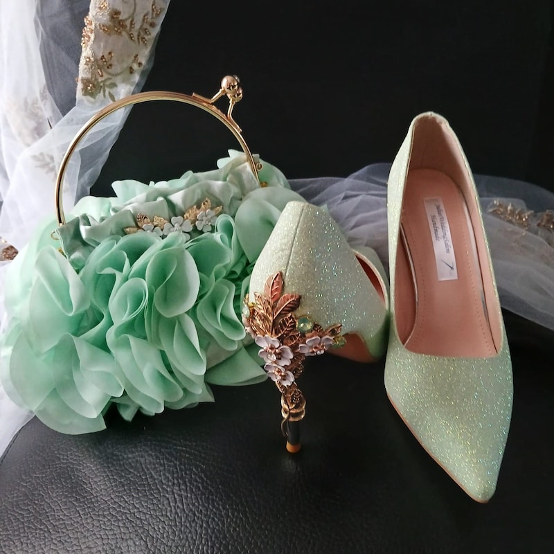 Matching Shoe and Bag Set - Etsy