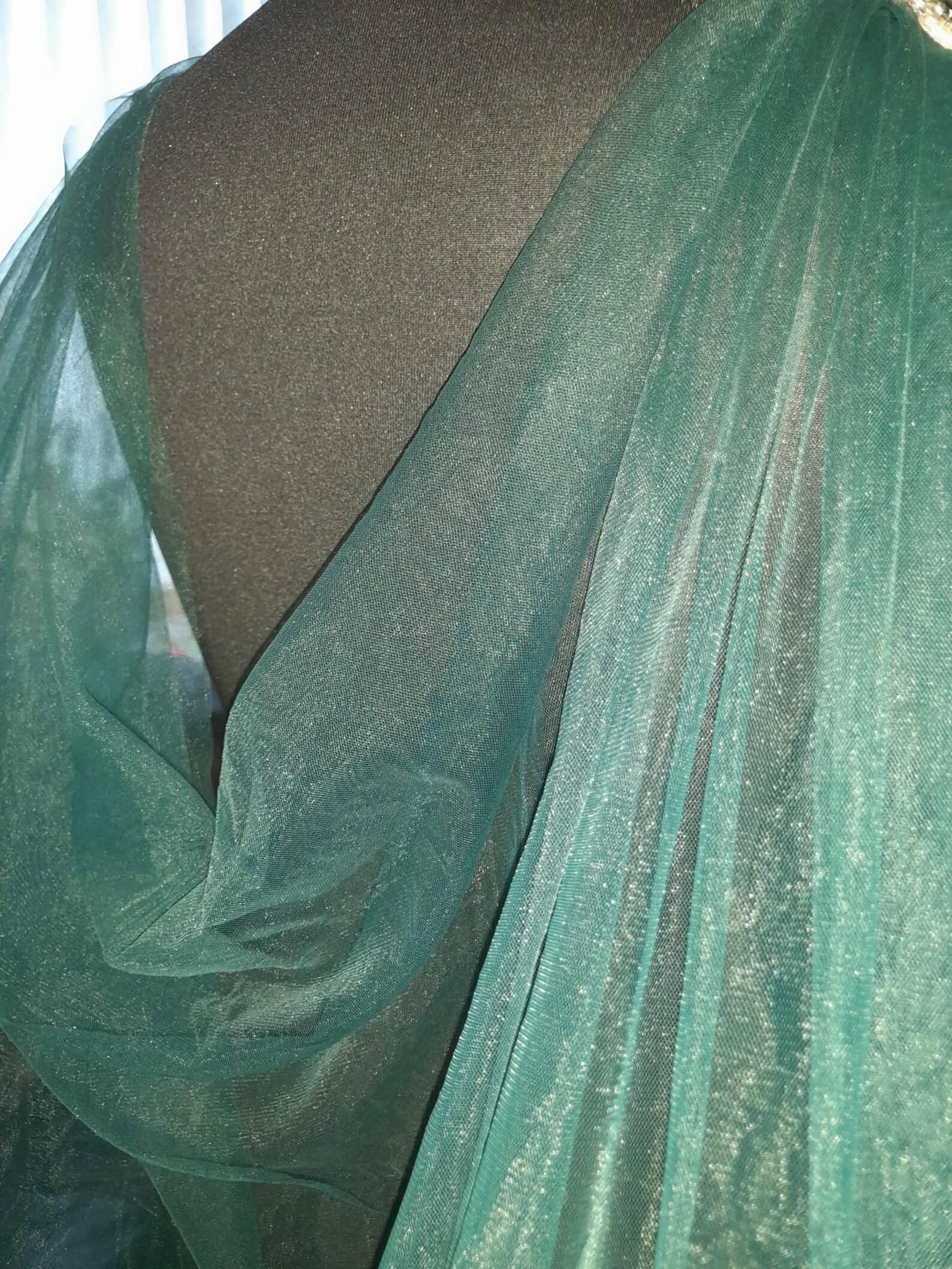Unique Emerald Green Lace Edge Cloak for a Regal and Romantic Wedding ...