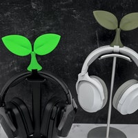 Crochet Leaf Sprout: Handmade Cotton Headphone Accessory, Bookmark - Etsy