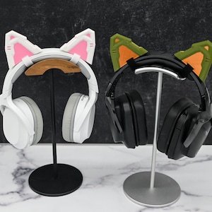 Mecha V2 Cat Ears Headset Attachment – Cyberpunk Steampunk Cosplay - Etsy