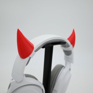 Mini Horns Attachment for Headset, Tiny Imp Demon Horn, Live Streaming ...