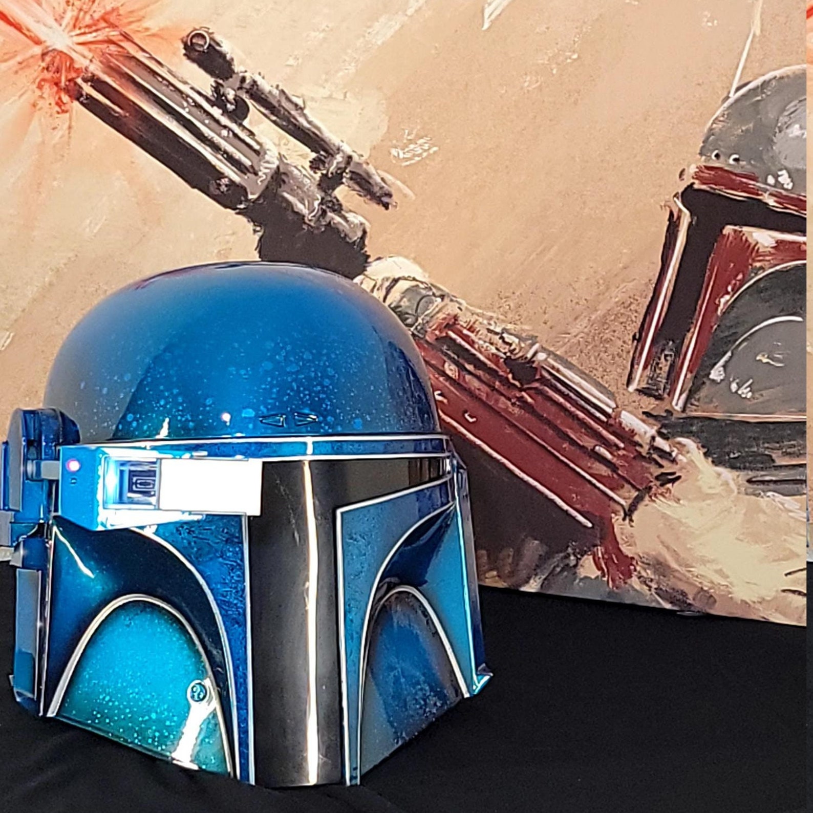 Custom Black Series Mandalorian Helmet - Etsy