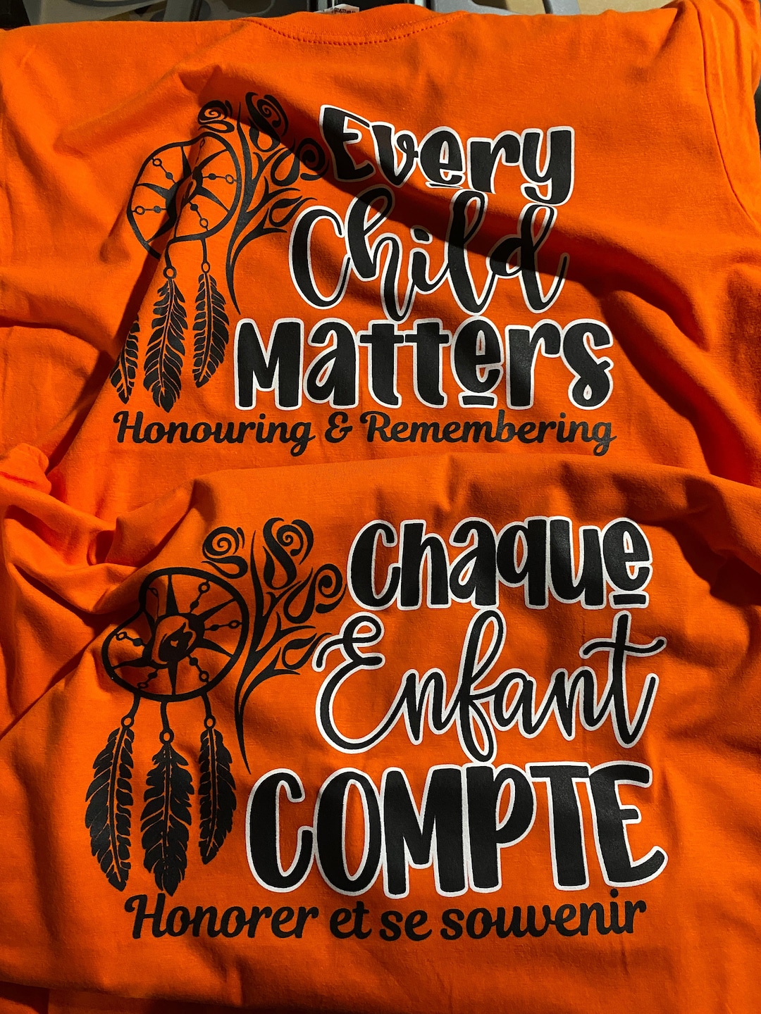 Orange Shirt Day Every Child Matters Chaque Enfant Compte - Etsy