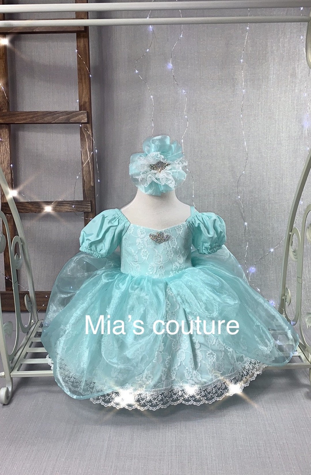 Disneys Princess Arial Little Mermaid Inspired Vintage Gown - Etsy